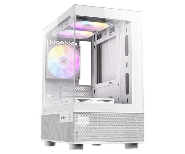 ANTEC CX200M RGB ELITE WHITE ,Tool-free, NO PSU ,5x12cm RGB , 2USB3.0 ...