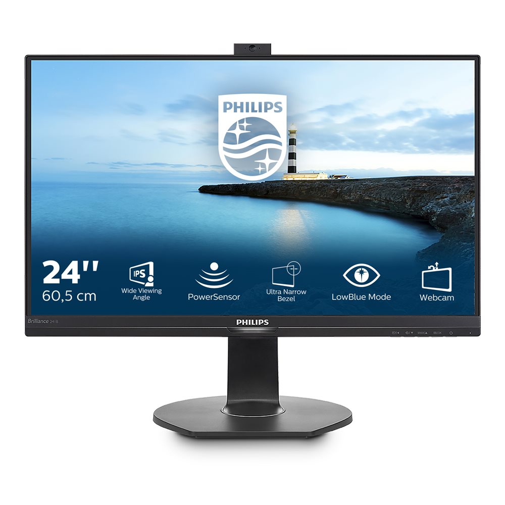 PHILIPS 241B7QPJKEB/00 ''23.8 DP Full HD | מסכים דקים LED / LCD ...